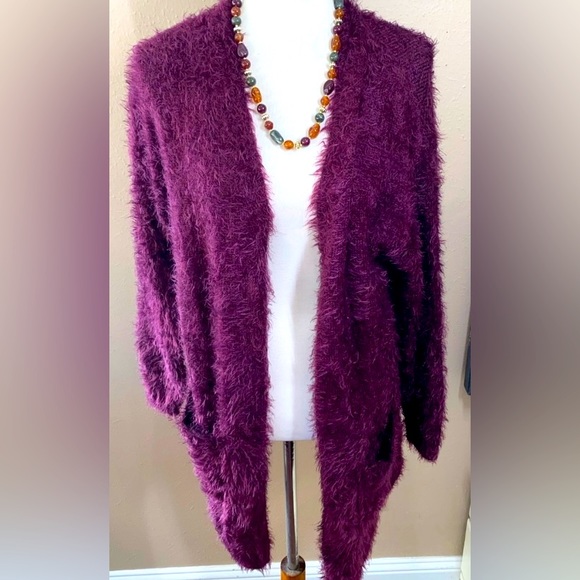 Chelsea & Theodore | Sweaters | Super Soft Teddy Bear Duster Sweater ...